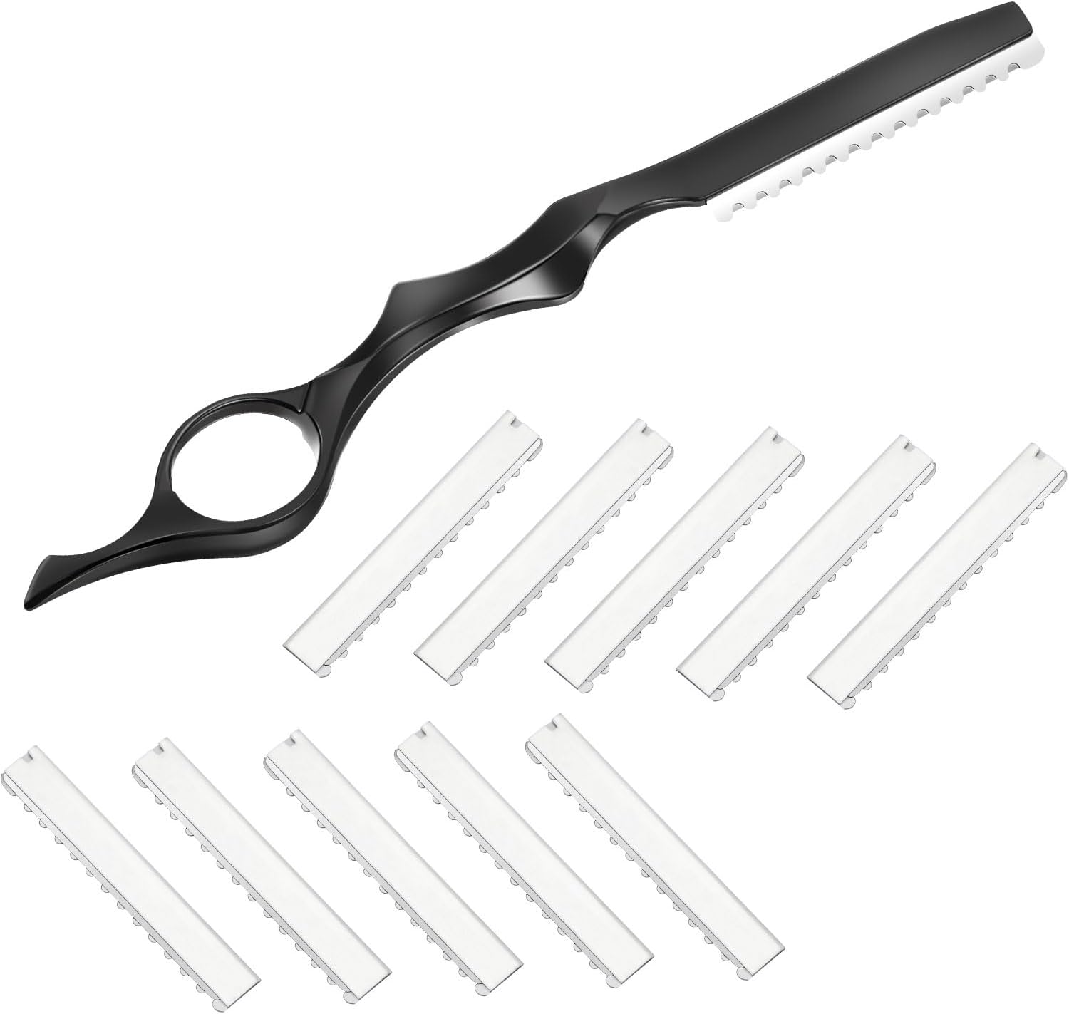 Mudder Hair Styling Razor Comb - 11 Pieces Hair Thinning Comb with ...