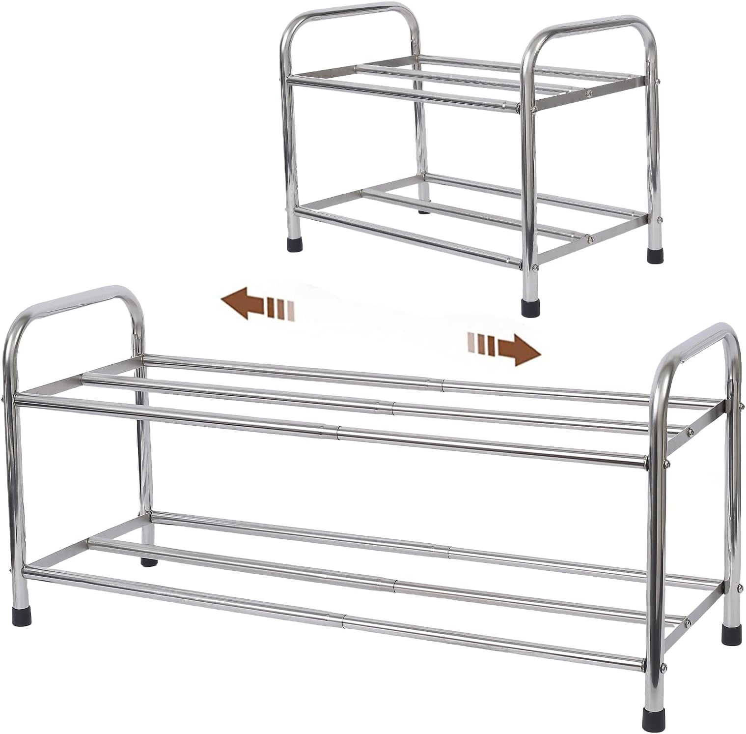 Amazon.com: Kacimil Shoe Rack, Adjustable Shelf Shoe Organizer ...