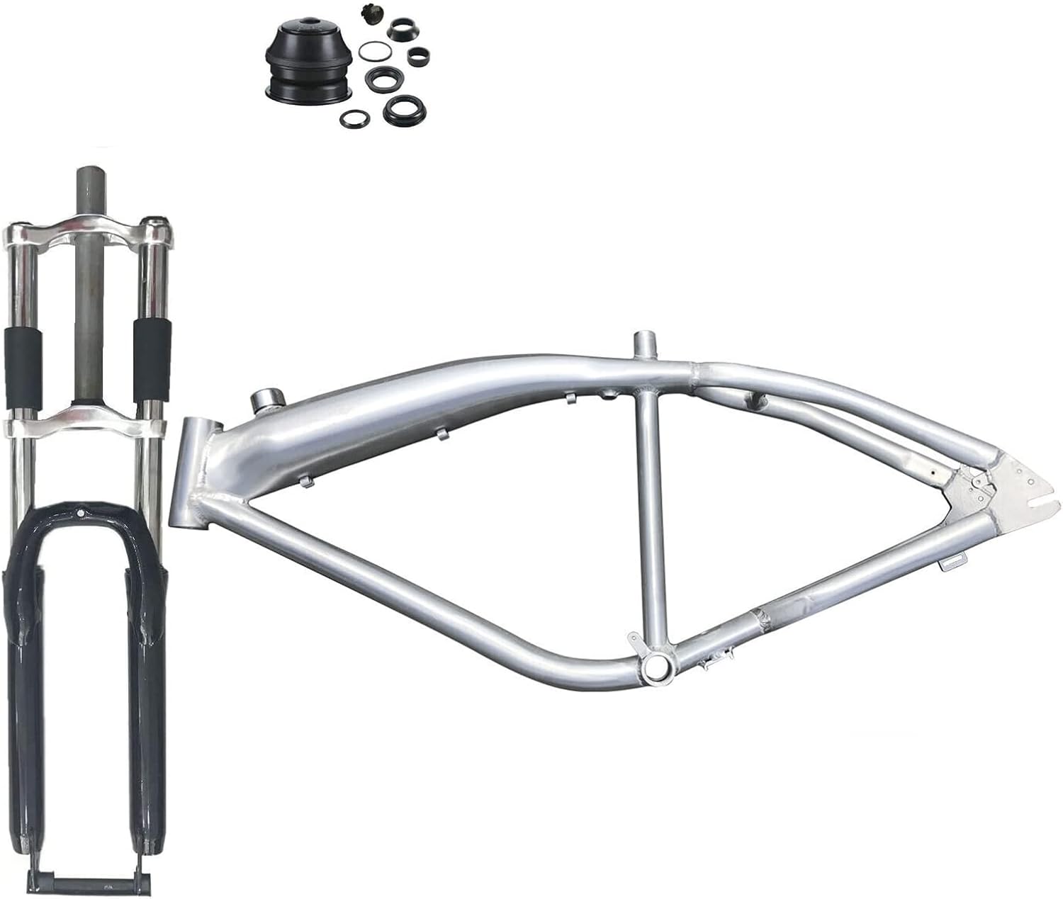 Amazon.com: Bicycle Gas Frame 3.4L w/o Kickstand, Fuel Tank Built in 3 ...