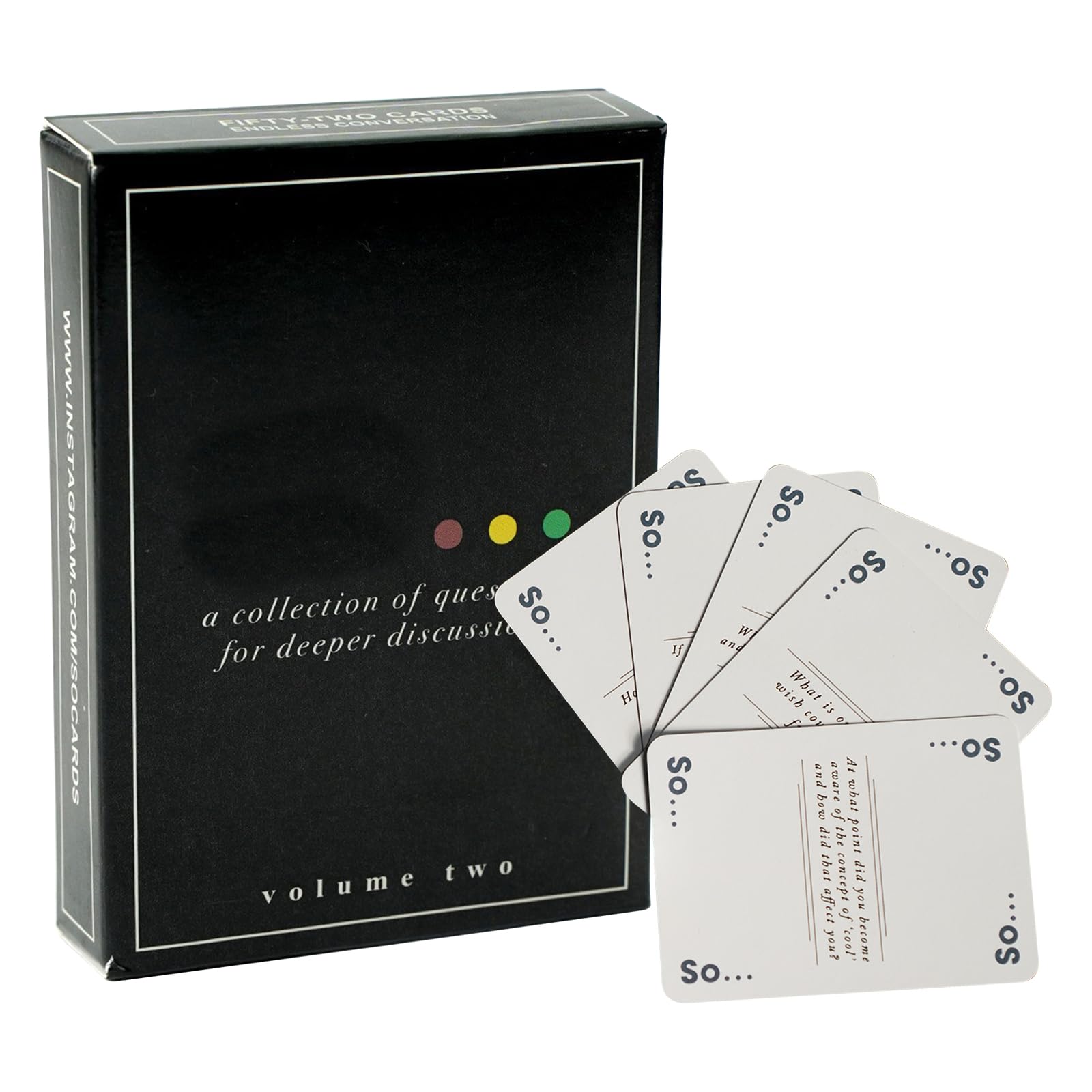 So Cards, Conversation Cards Promote Connections, A Collection of ...