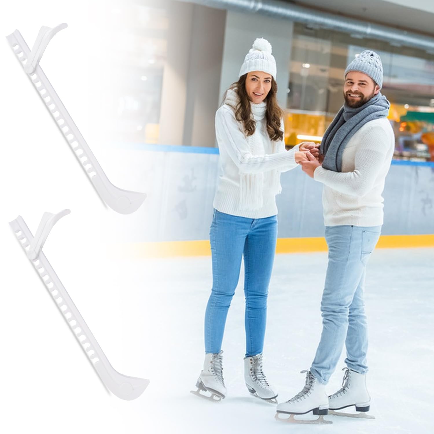 Protege Lame Patin A Glace Hockey Cache Patin Artistique Protège-lames ...