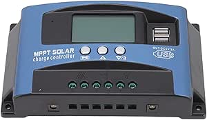 Amazon.com : Solar Panel Regulator, Charge Controller High Efficiency ...