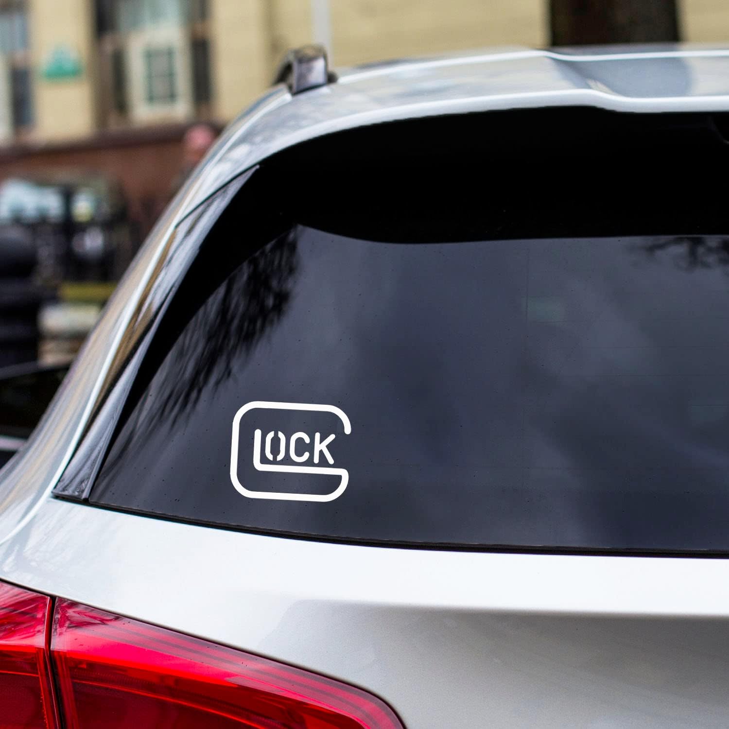 Amazon.com: My Family Guns Weapon Funny Car Truck Window Bumper Vinyl ...