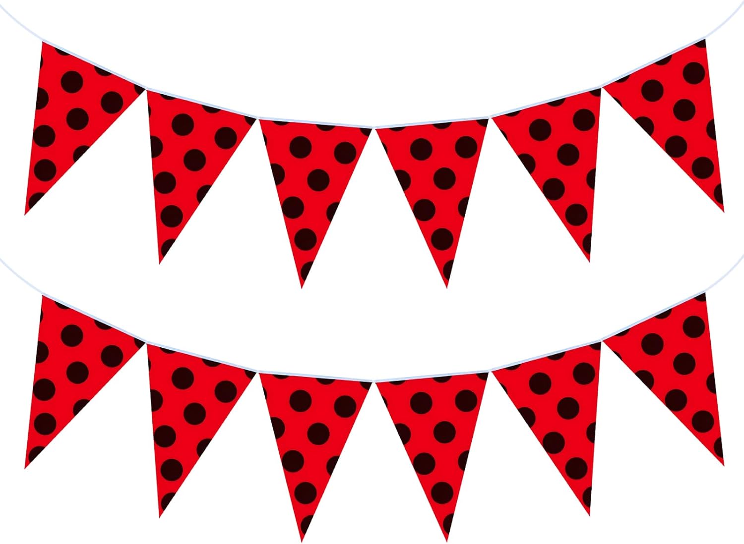 Amazon.com: Ladybug Party Decoration Banner Ladybug Birthday Party ...