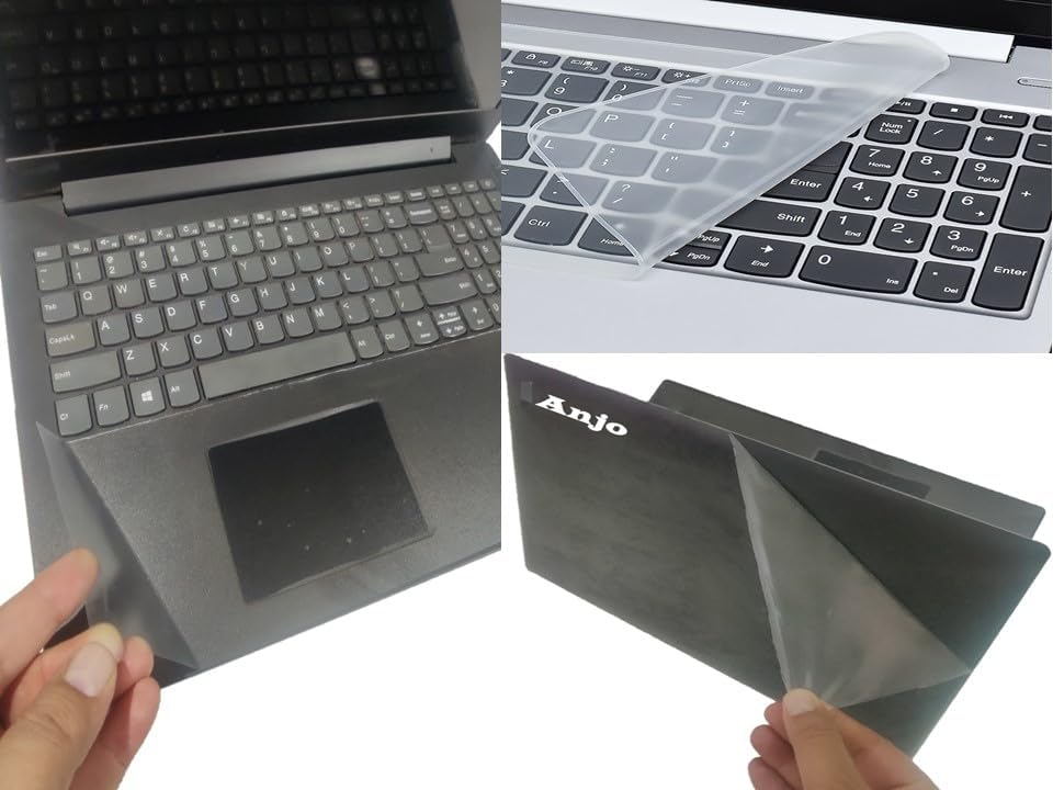Anjo 3 in 1 Combo Laptop Trackpad and Backside Lid Full Body Skin ...