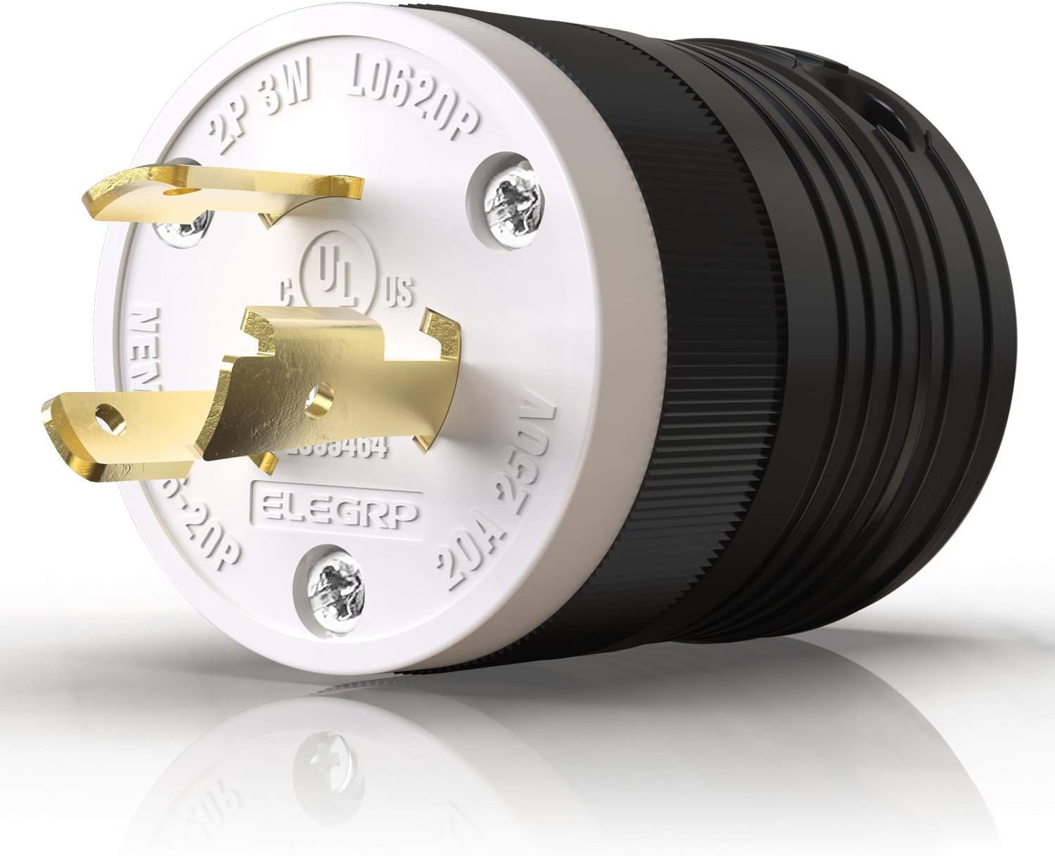 Amazon.com: Parkworld 60707 NEMA L6-30P to L6-20R Adapter, Twist Lock ...