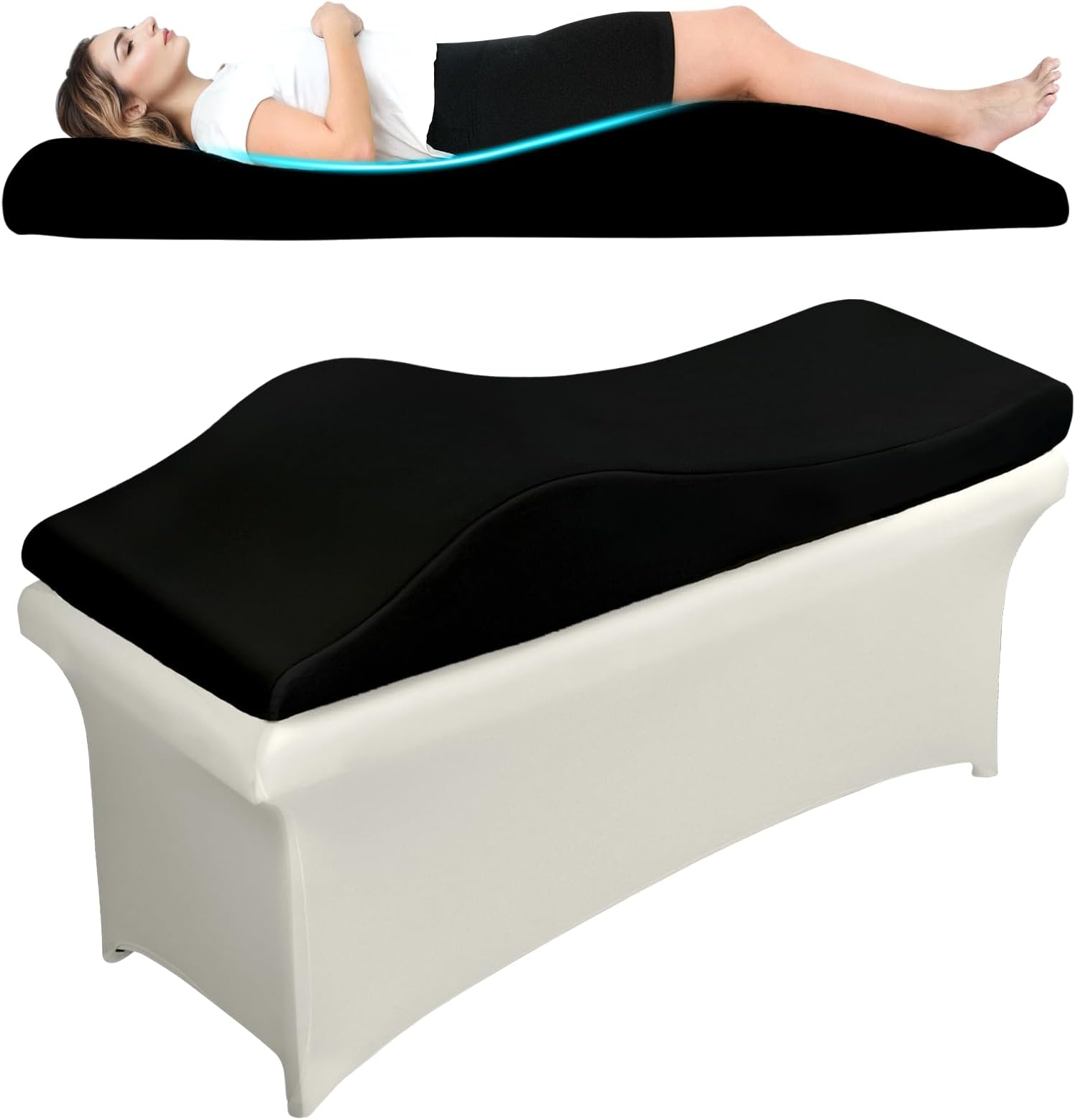 Amazon.com: ENDELLE Lash Bed Topper,Curvy Massage Foam Cushion for ...