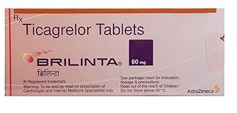 Brilinta 60mg - Strip of 14 Tablets : Amazon.in: Health & Personal Care