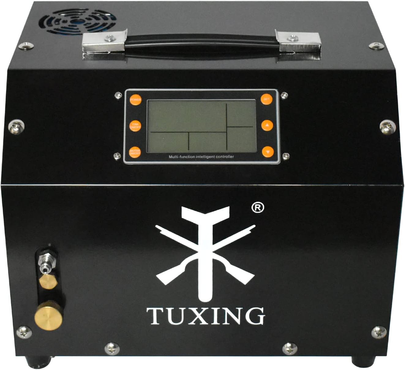 Amazon.com: TUXING Pcp Air Compressor,4500Psi/300Bar Built-in ...