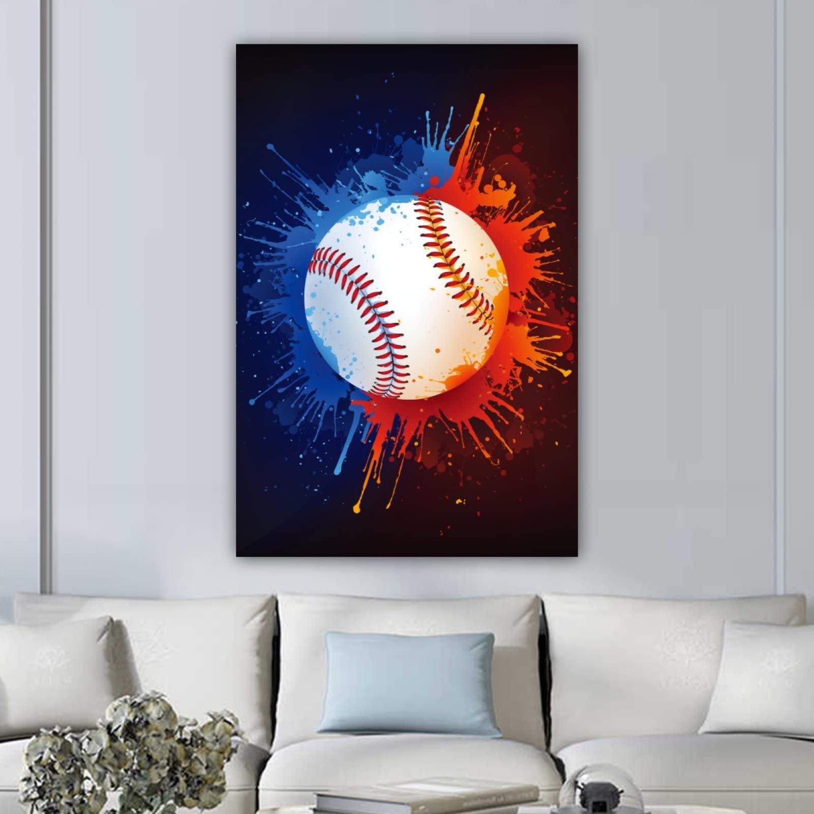 Baseball Paintings Canvas