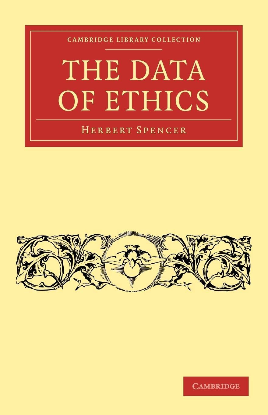 Amazon.com: The Data of Ethics (Cambridge Library Collection ...