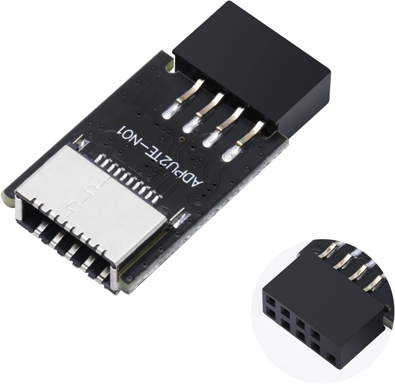 Amazon.com: RIITOP USB 2.0 to USB 3.2 Gen 1 Header Adapter [2-Pack ...