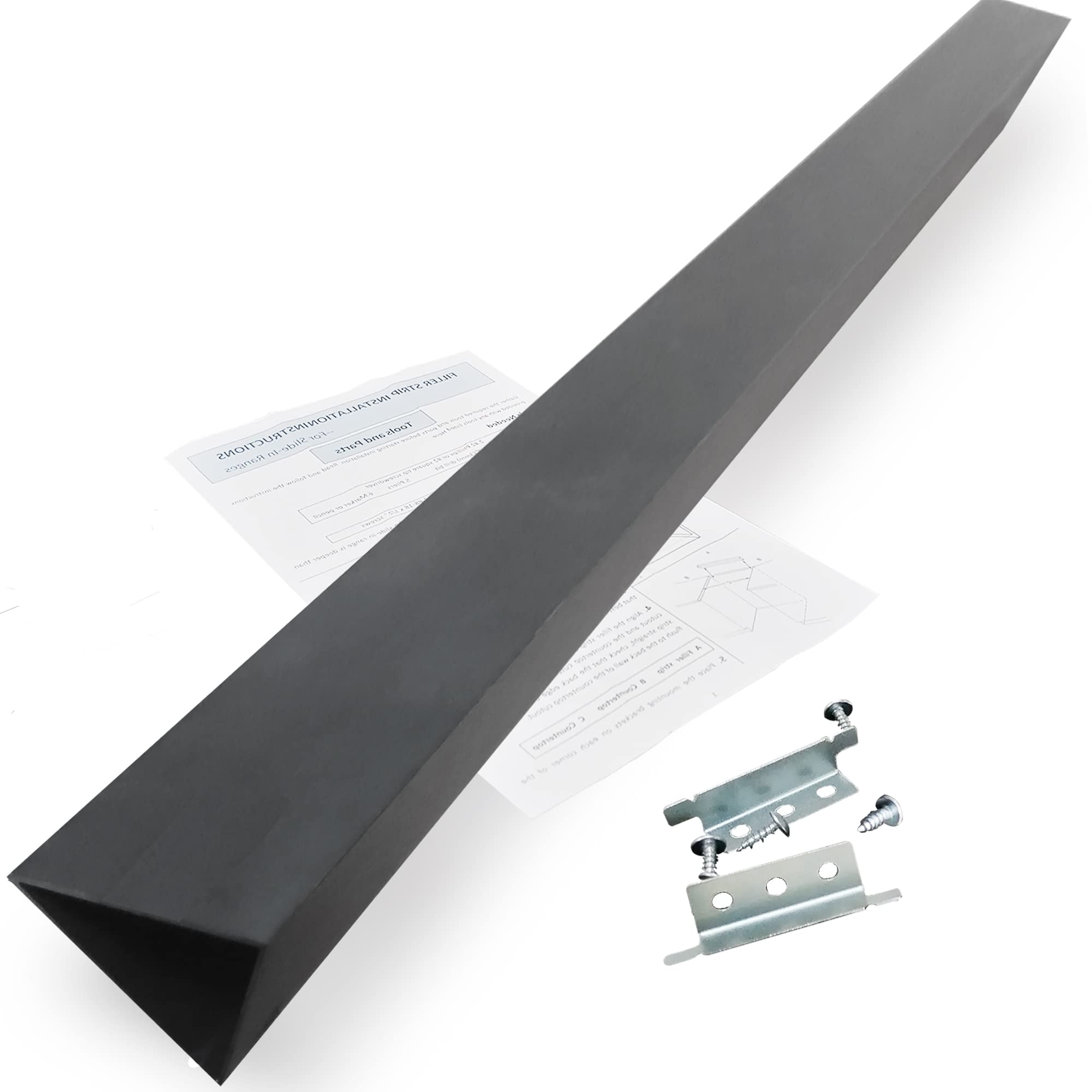 Amazon.com: 36" Slide In Range or Stove Rear Filler Trim Kit, Universal ...