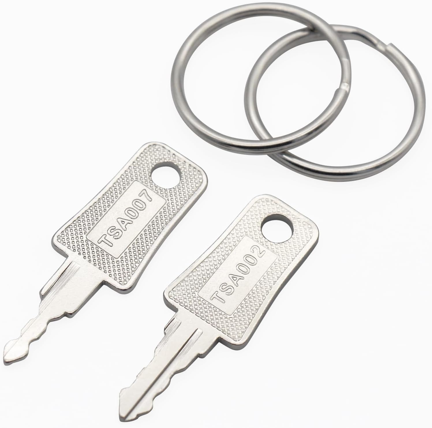 TSA Schlüssel 007 für TSA Schloss - 2 Stück TSA007 Schlüssel & TSA002 ...