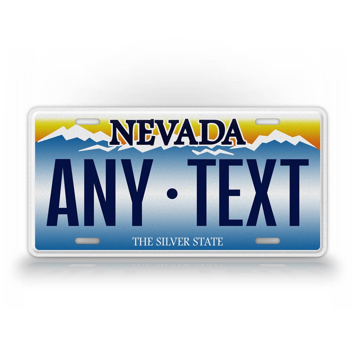 Amazon.com: Custom Text 2001-2015 Nevada License Plate Any Text ...