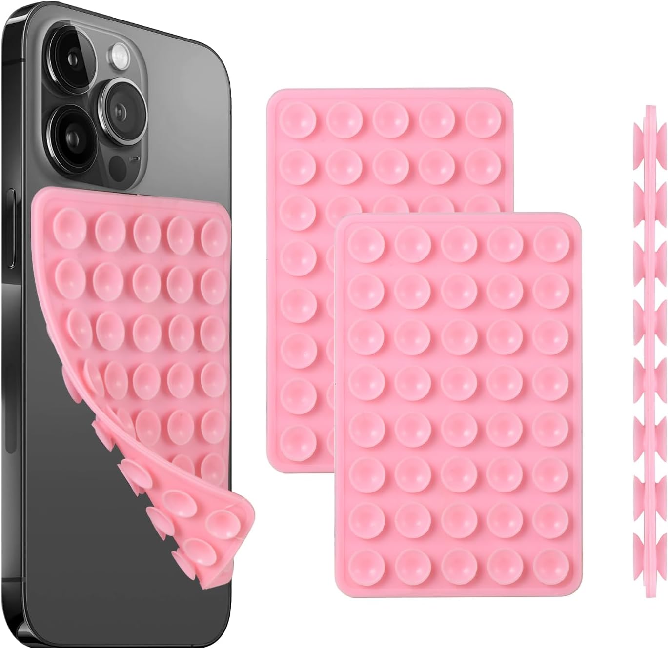 Amazon.com: Yojaro Silicone Suction Cup Phone Case Mount Double Sided ...