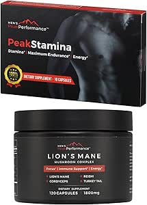 Amazon.com: MEN'S PeakPerformance Peak Energy & Mental Clarity Bundle – Stamina, Focus, Vitality ...