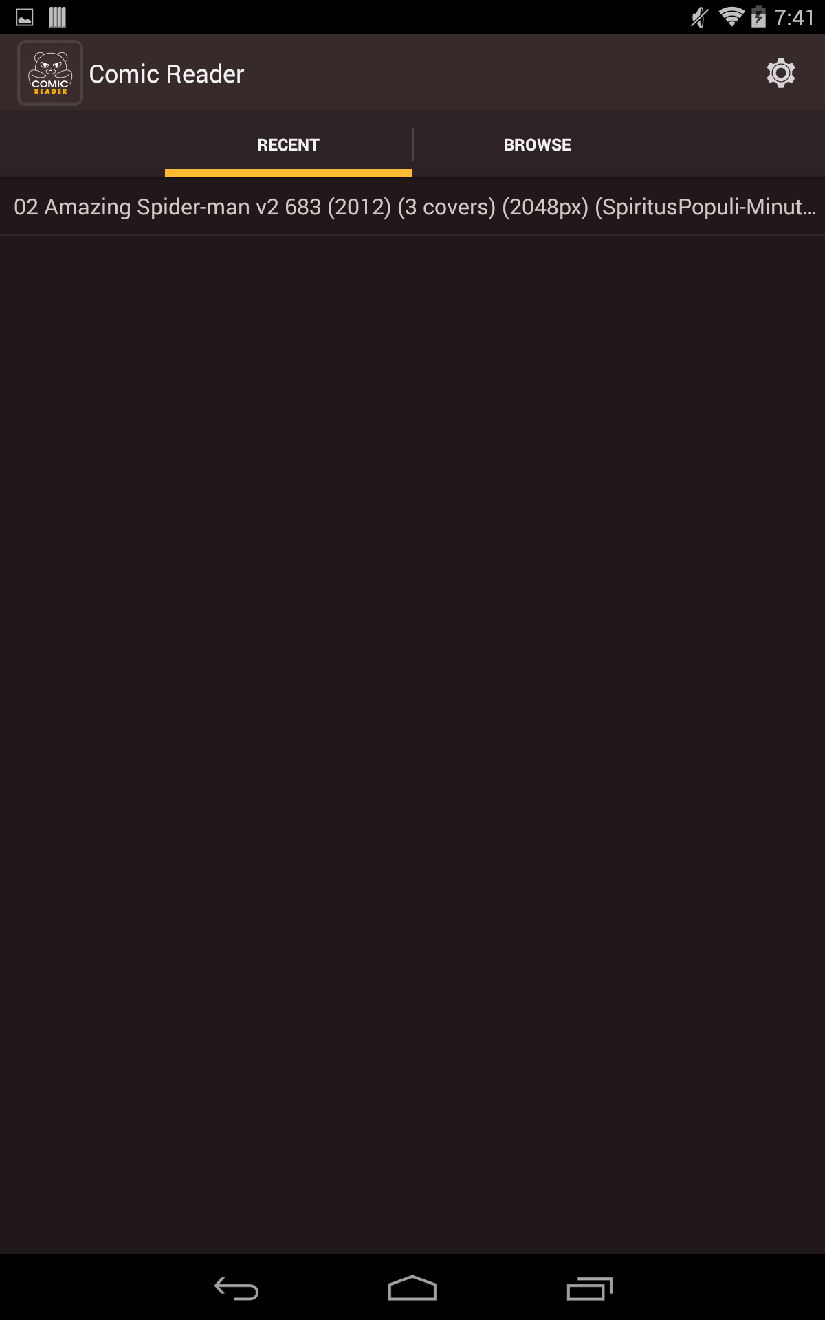 Comic Reader - App on the Amazon Appstore