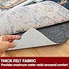 Amazon.com: Waterproof Rug Pad, 2x8 ft Area Rug Non-Slip Carpet Pad ...