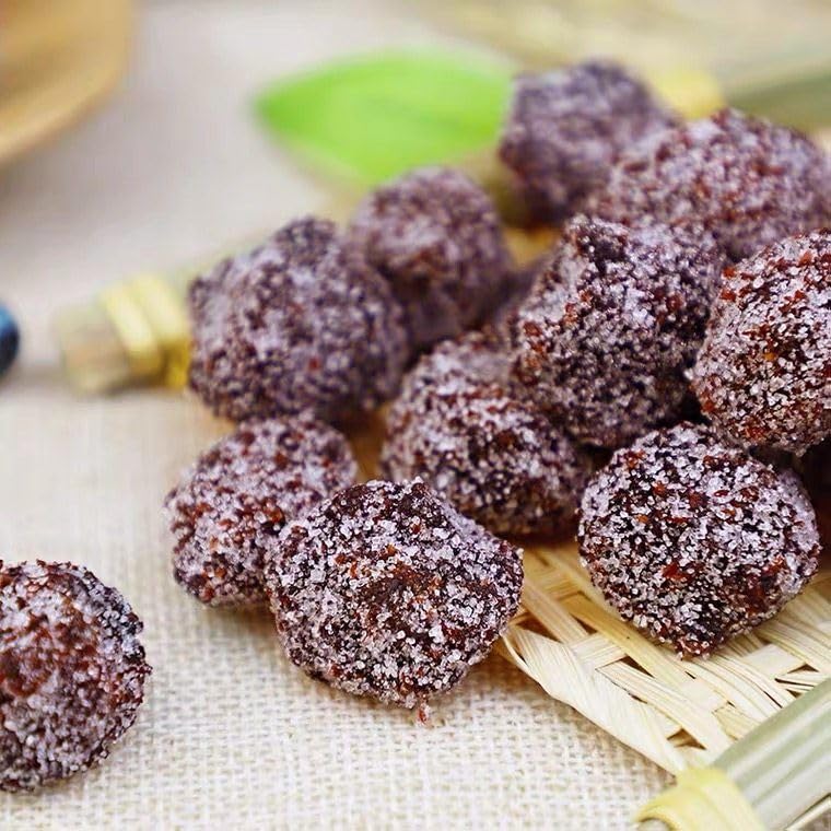 Bayberry de azúcar de roca, ciruela agridulce seca 6.35 ozlata, fruta ...