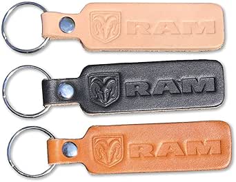 RAM Trucks Leather Keychain at Amazon Men’s Clothing store