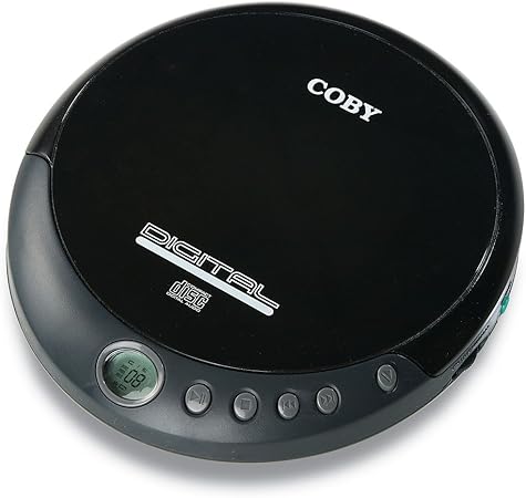 Amazon.com: Coby CXCD109BLK Personal CD Player with Stereo Headphones ...