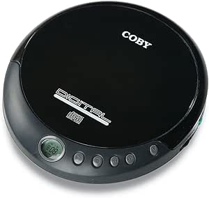 Amazon.com: Coby CXCD109BLK Personal CD Player with Stereo Headphones ...