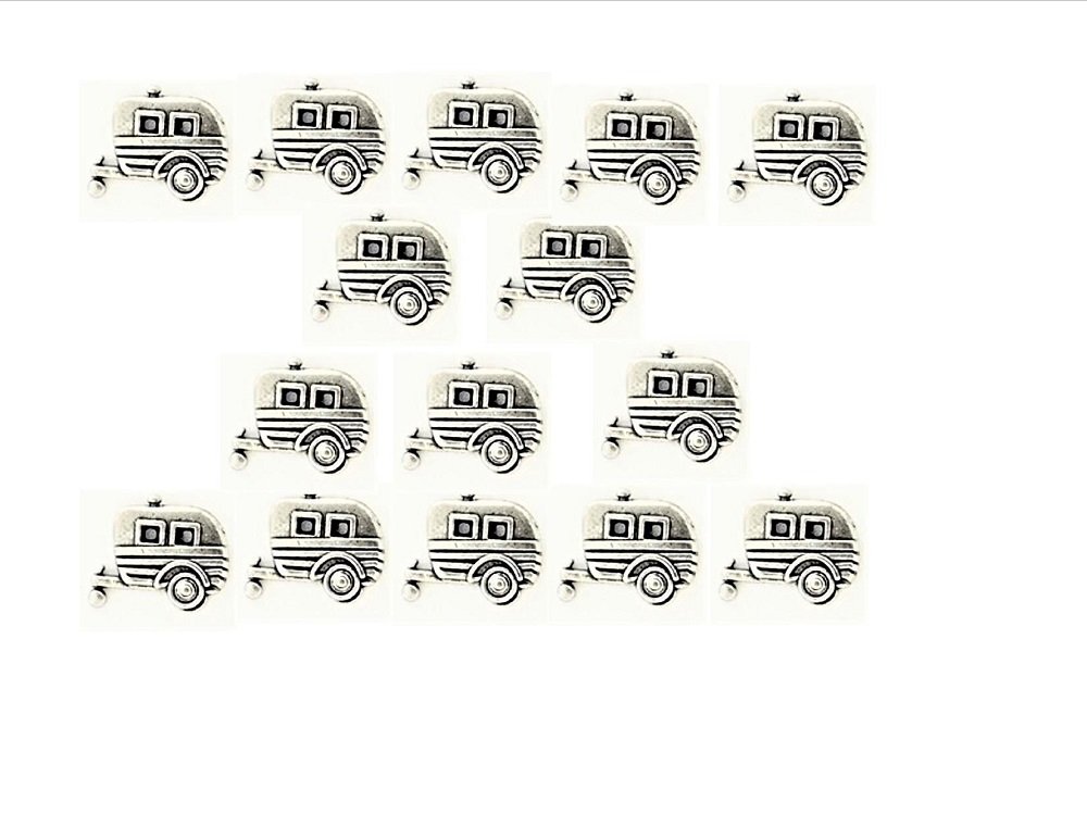 Amazon.com: Camper Decorative Push Pins, 15 Pieces, Antique Silver ...