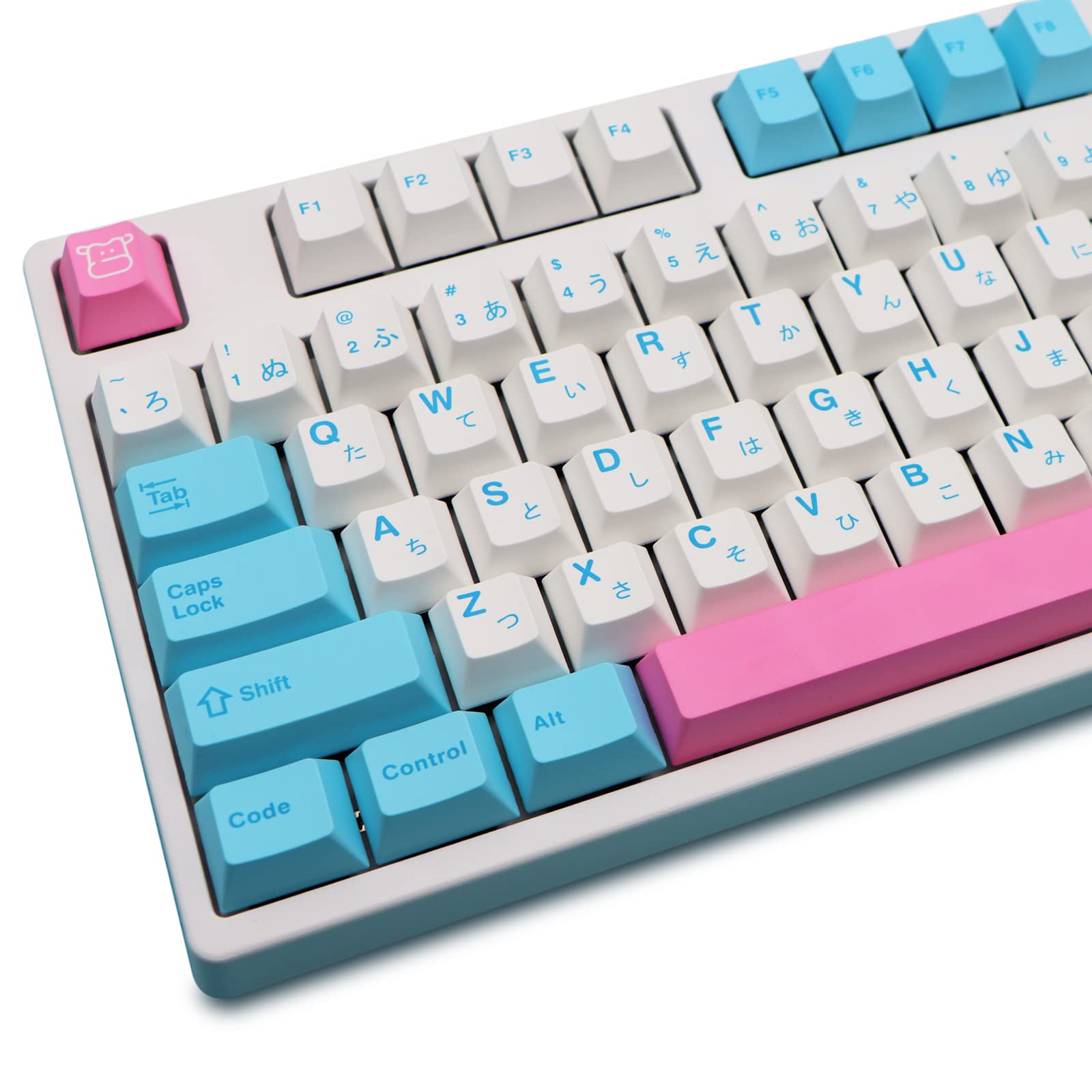 Buy MOLGRIA Milk Cover Keycaps, PBT Keycaps 140 Set for Gaming Keyboard ...