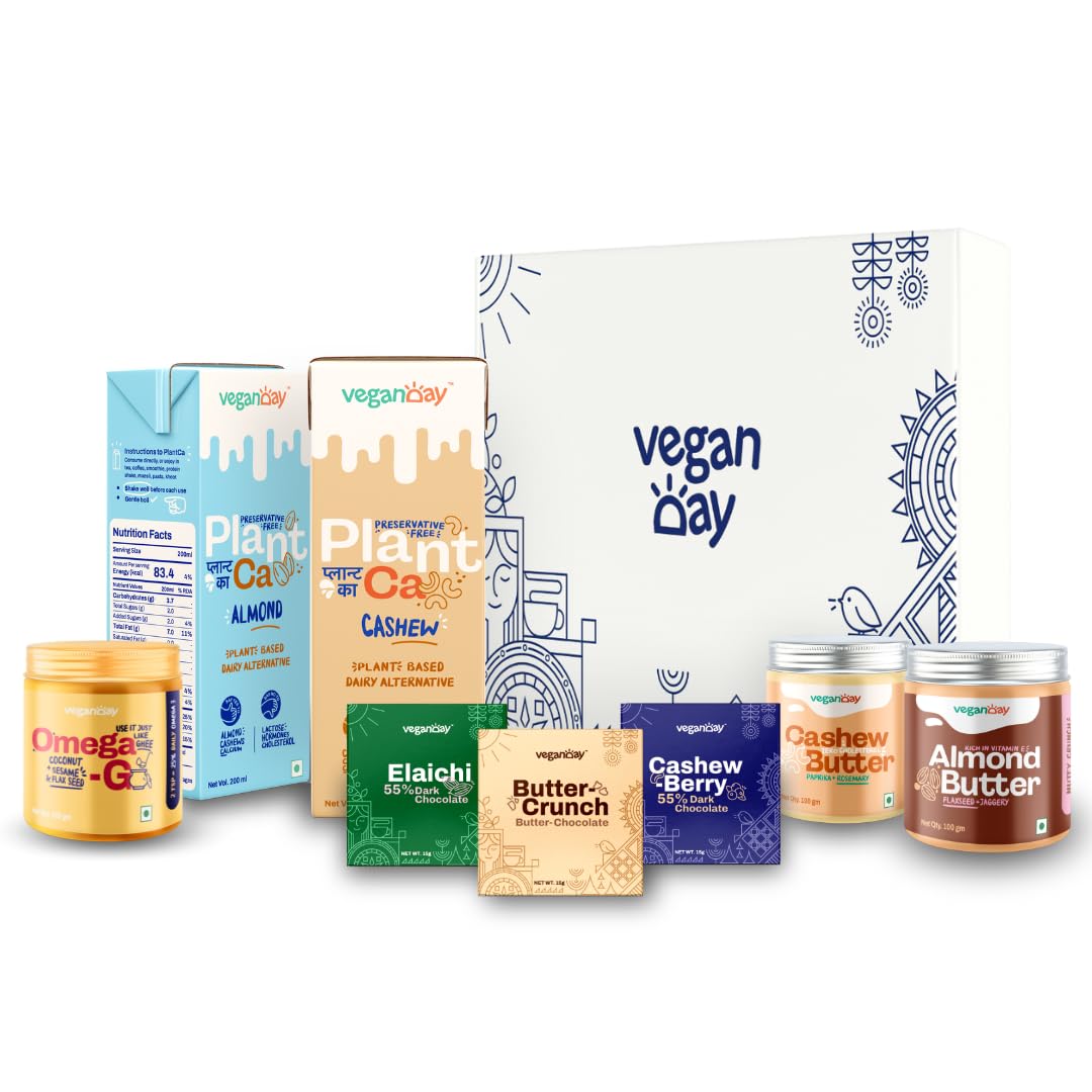 VeganDay Vegan Introduction Box | Starter Kit | Healthy Gift Box ...
