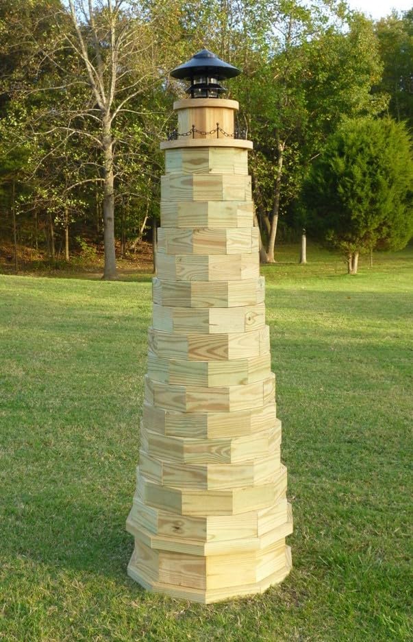 Lawn Lighthouses Plans The Beacon Bluff Lighthouse | Lake House Plan