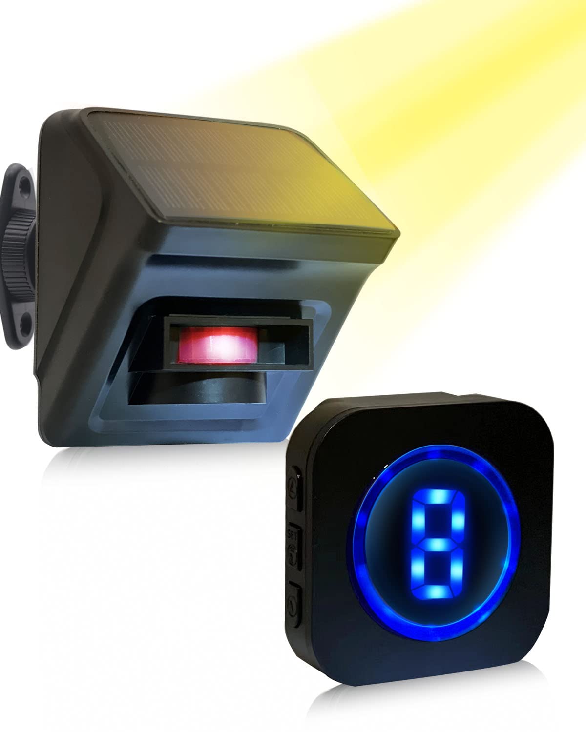 Driveway Alarm Wireless Driveway Alert System Long Range Pir Motion ...