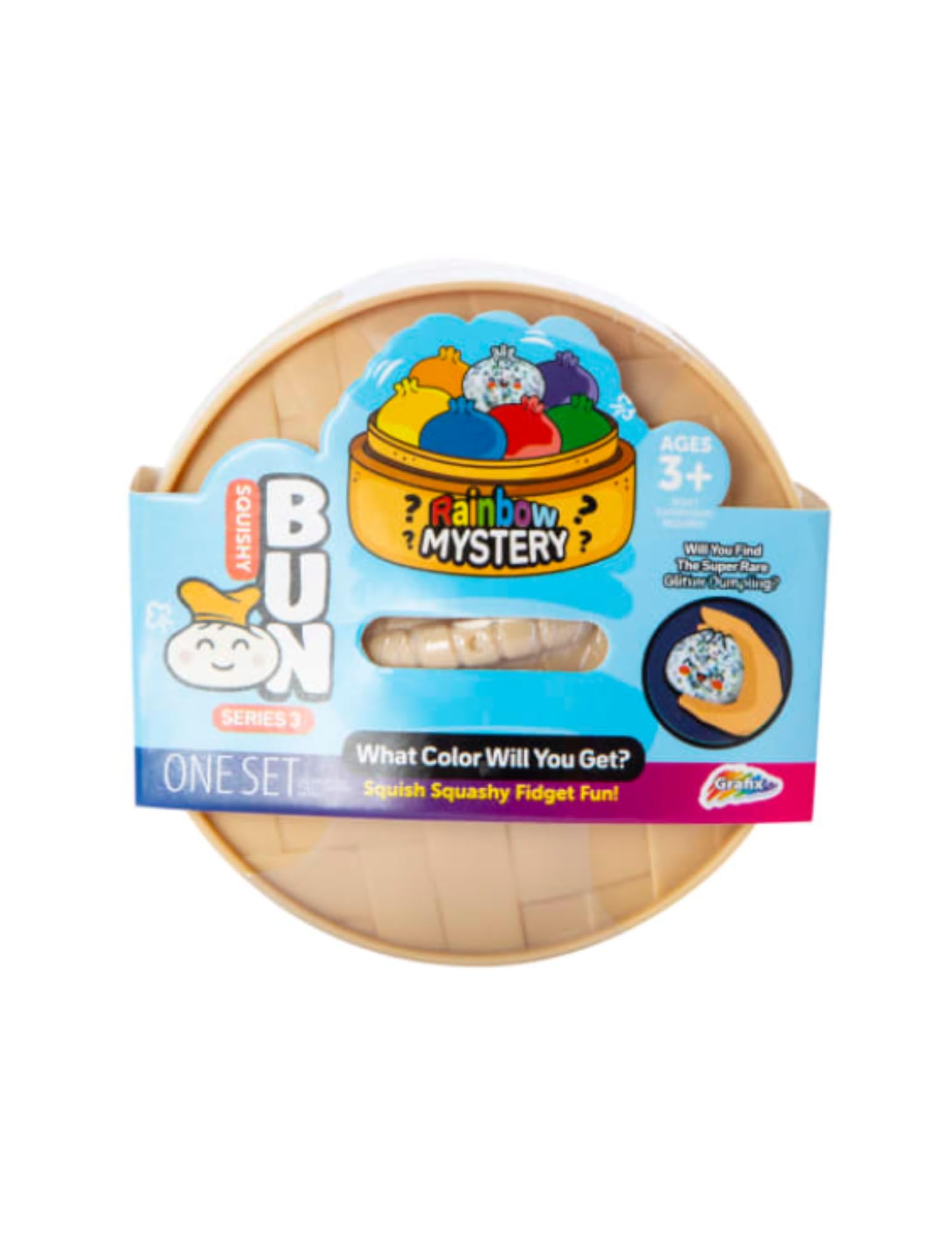 Amazon.com: Squishy Bun Series 3 Rainbow Mystery : Toys & Games