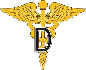 Amazon.com: Milk Mug Designs US Army Division - Dental Corps Emblem 3 ...