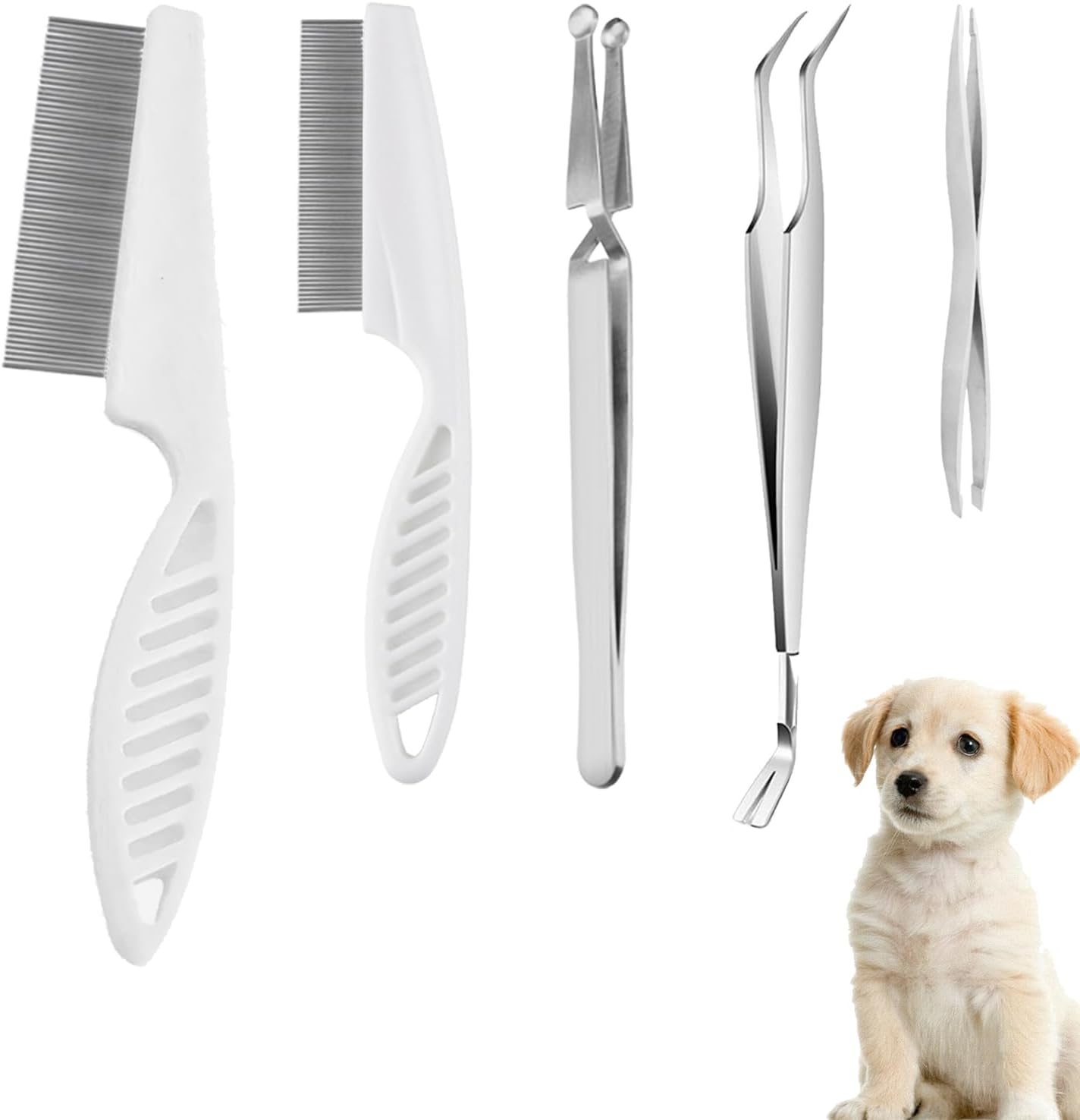 Amazon.com : VEINARDYL 6 pcs Tick Removal Tool kit for Pets, 3 ...