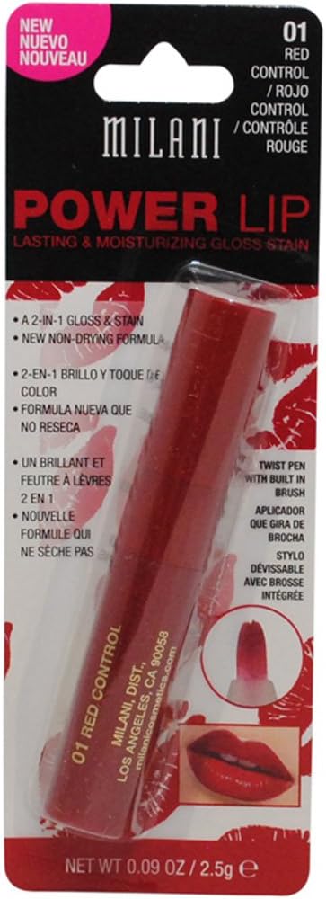 Amazon.com : Milani Color Fetish Lip Stain-130 Rose Rising & 110 Mauve ...