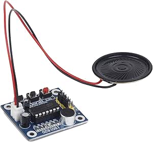 Amazon.com: Geynutaly ISD1820 Voice Recording Recorder Sound Voice ...