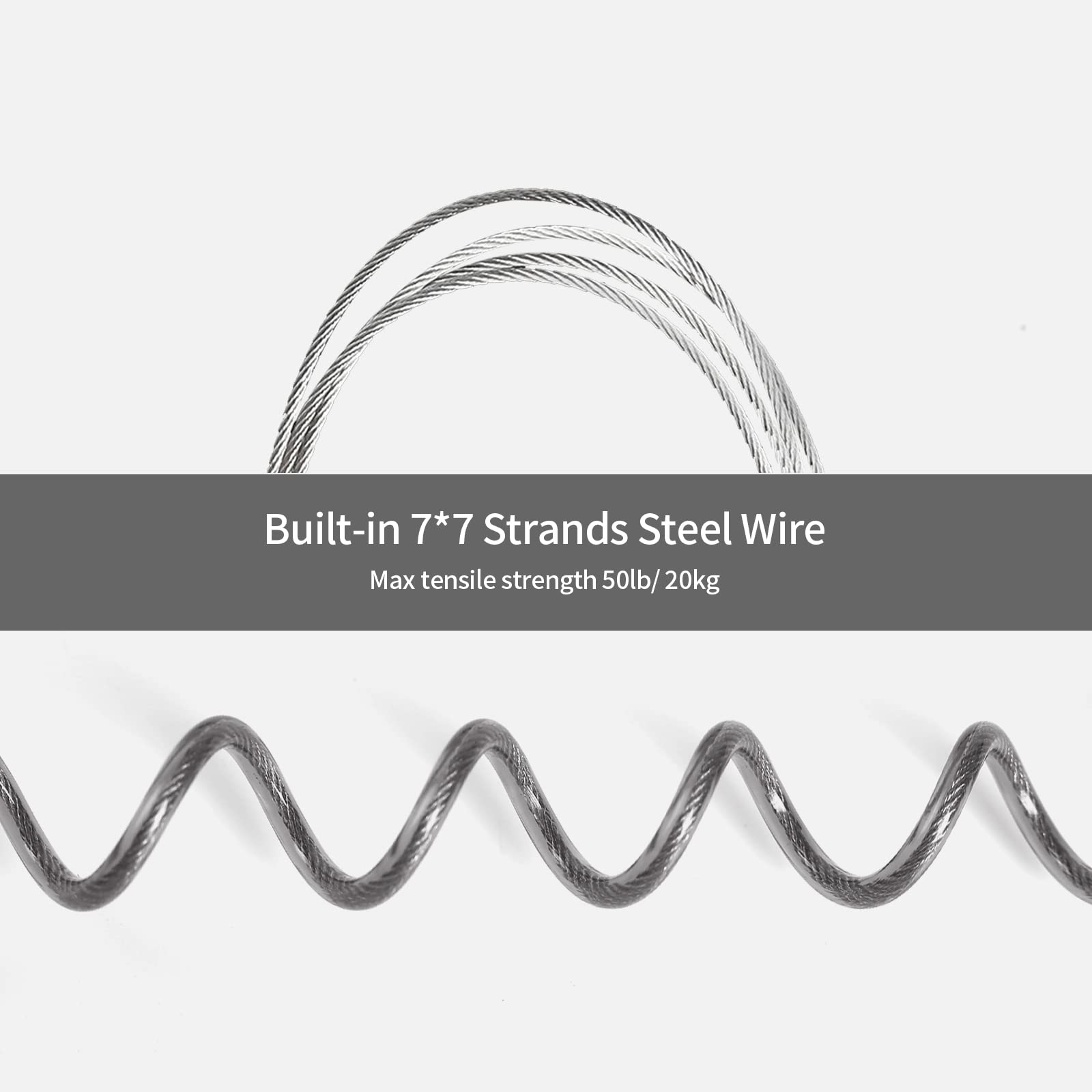 Snapklik.com : Fishing Pole Safety Tether Lanyard: Heavy Duty Kayak ...