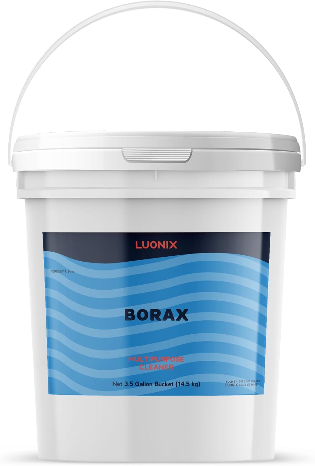 Amazon.com: Luonix Borax, 3.5 Gallon Bucket, Multipurpose Cleaner ...