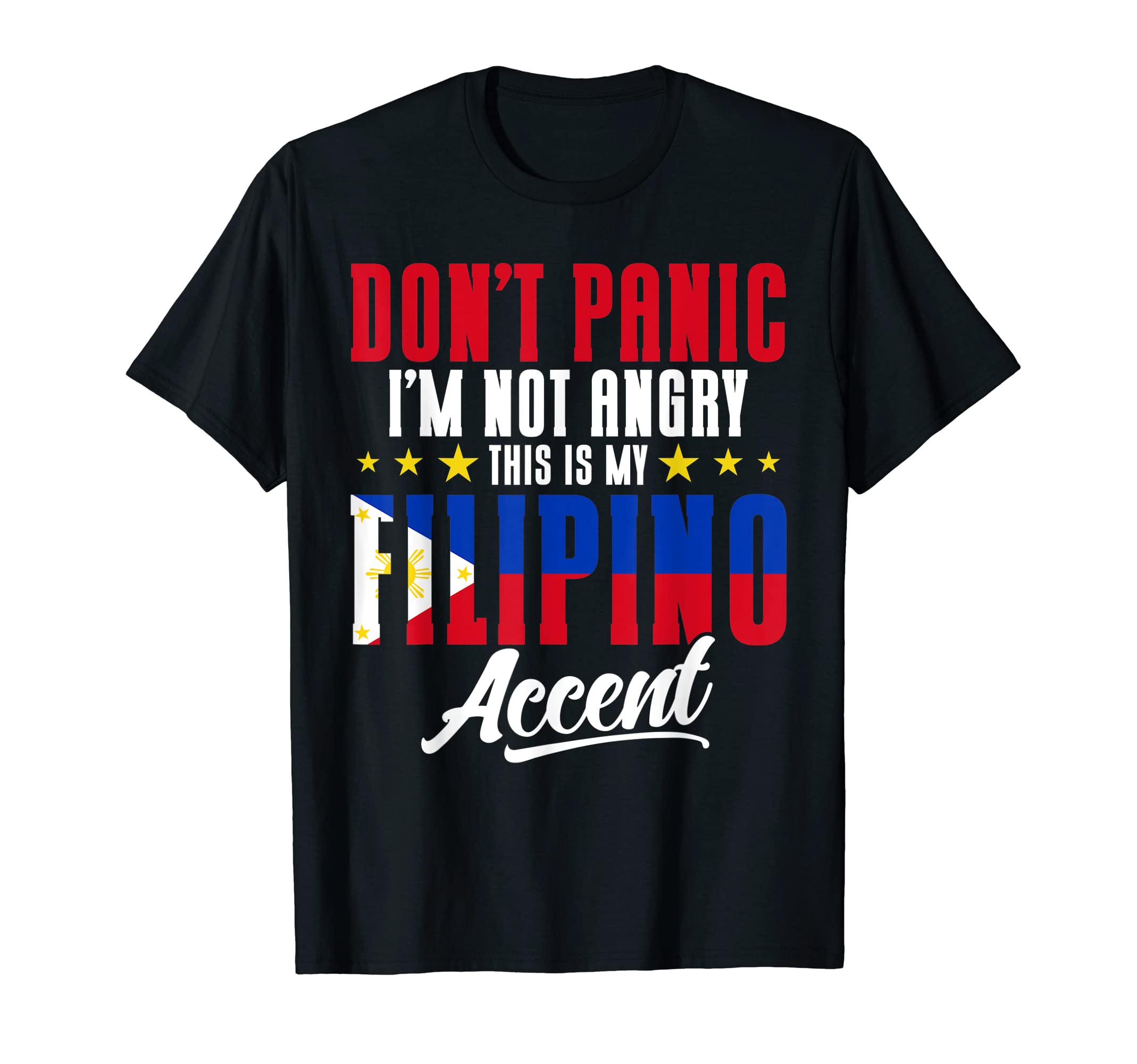 Buy Philippine My Filipino Accent Pinoy Filipino T-Shirt Online at ...