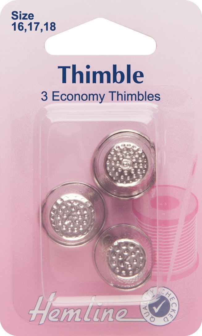 Metal Thimbles 3 Assorted Sizes : Amazon.co.uk: Home & Kitchen