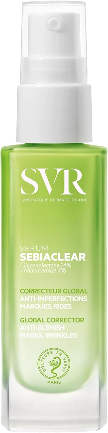 SVR - Sérum Sebiaclear - Anti-Imperfection & Anti-Ride + Bouclier Anti ...
