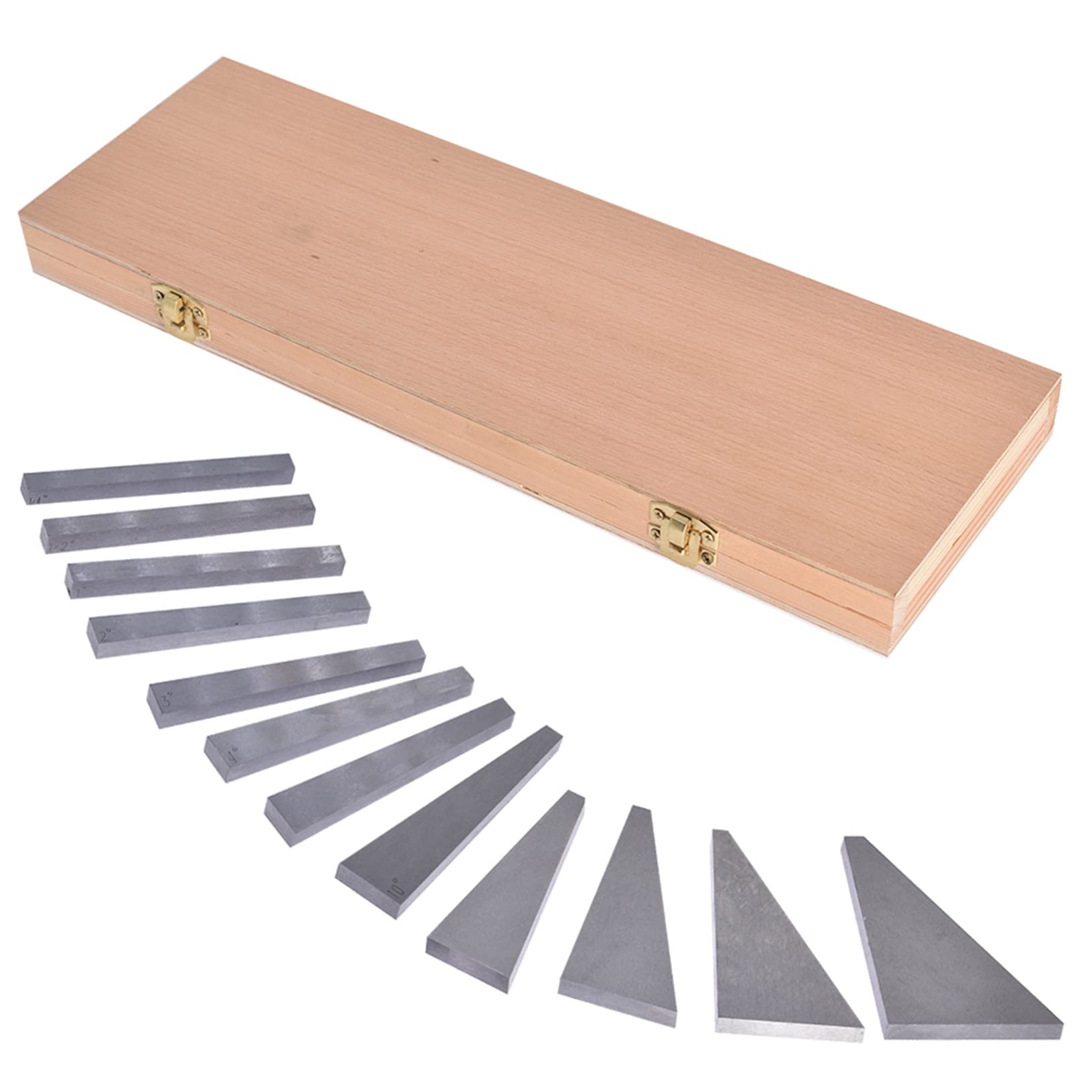 Snapklik.com : Raseparter Angle Gauge Block Set 12-Pack Steel