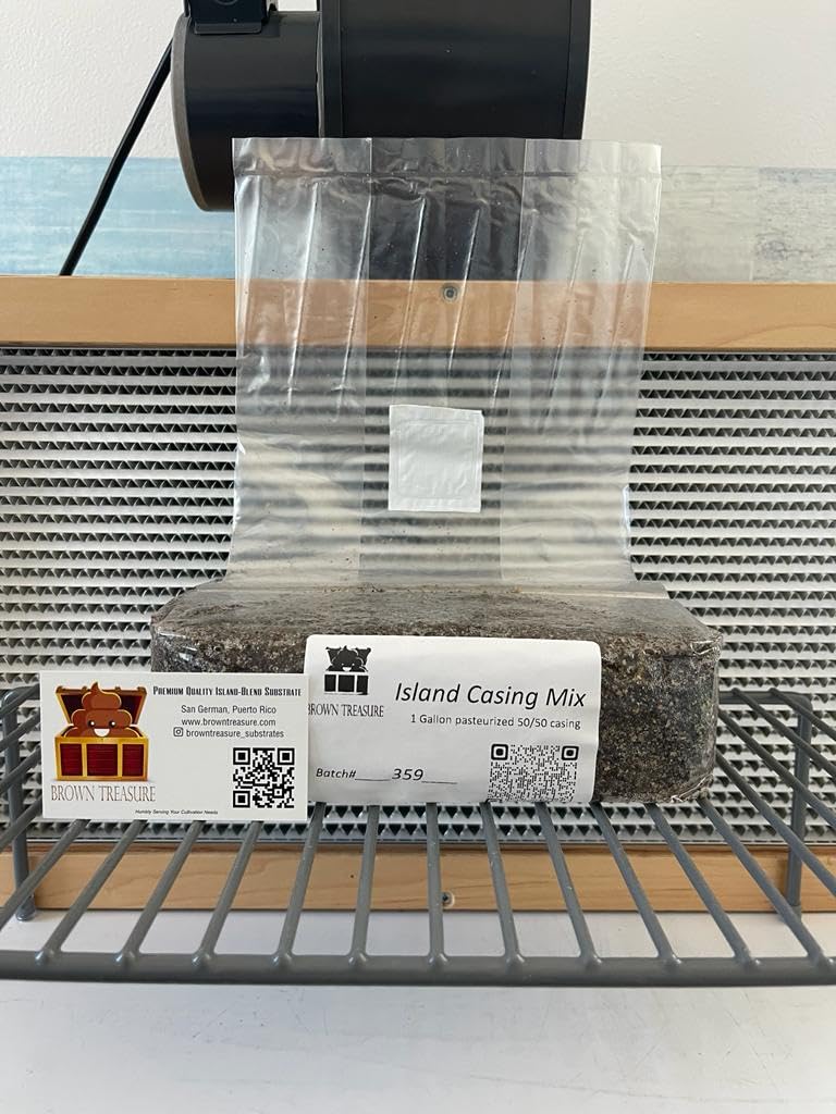 Amazon.com : Island Casing Mix One Gallon Mushroom Substrate Bag : Patio, Lawn & Garden