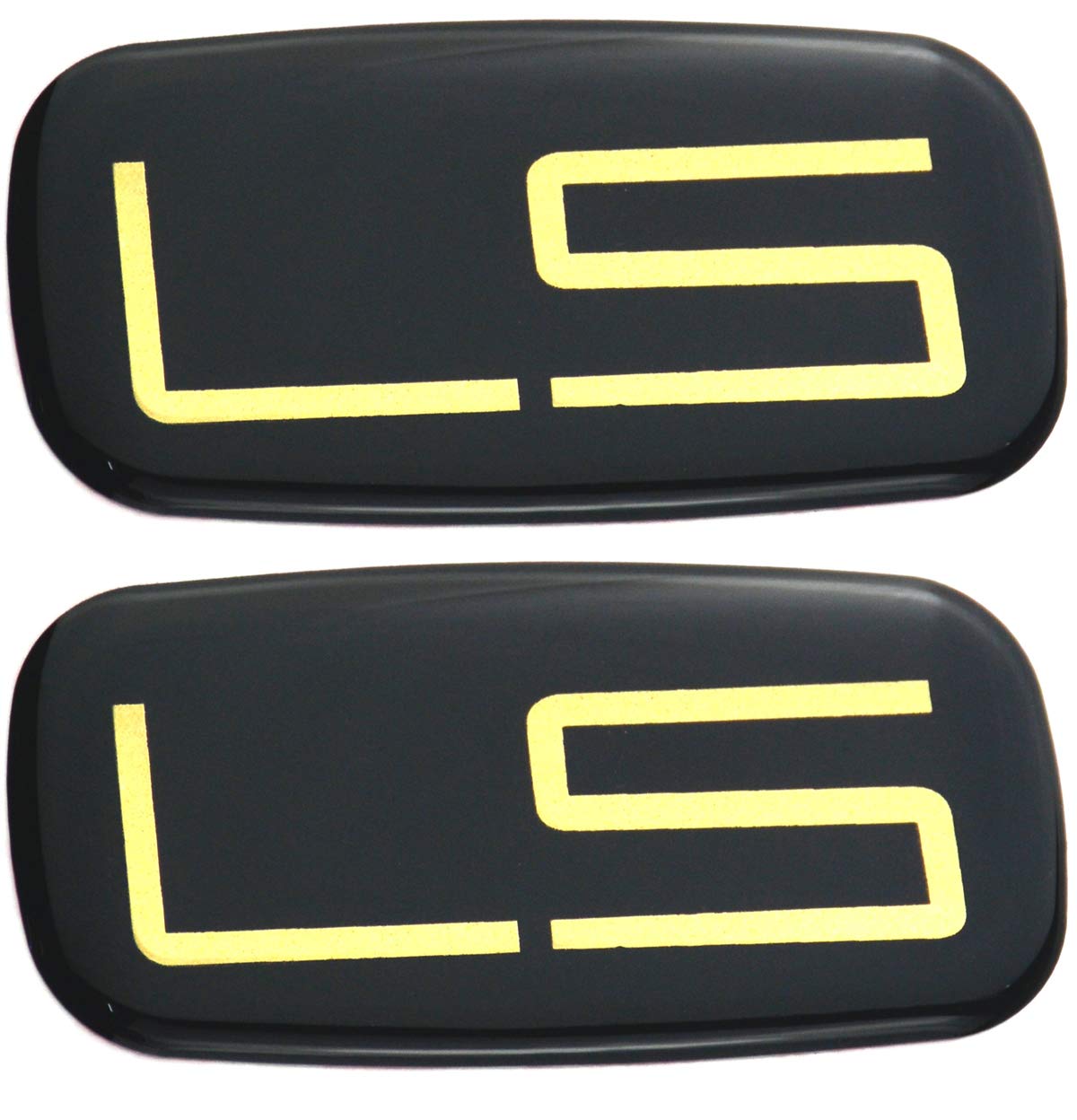 Amazon.com: 2PCS Epoxy Resin LS Emblem Badge Sticker Decal Compatible ...