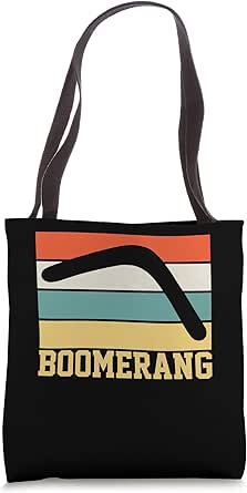 Amazon.com: Boomerang Tote Bag : Clothing, Shoes & Jewelry