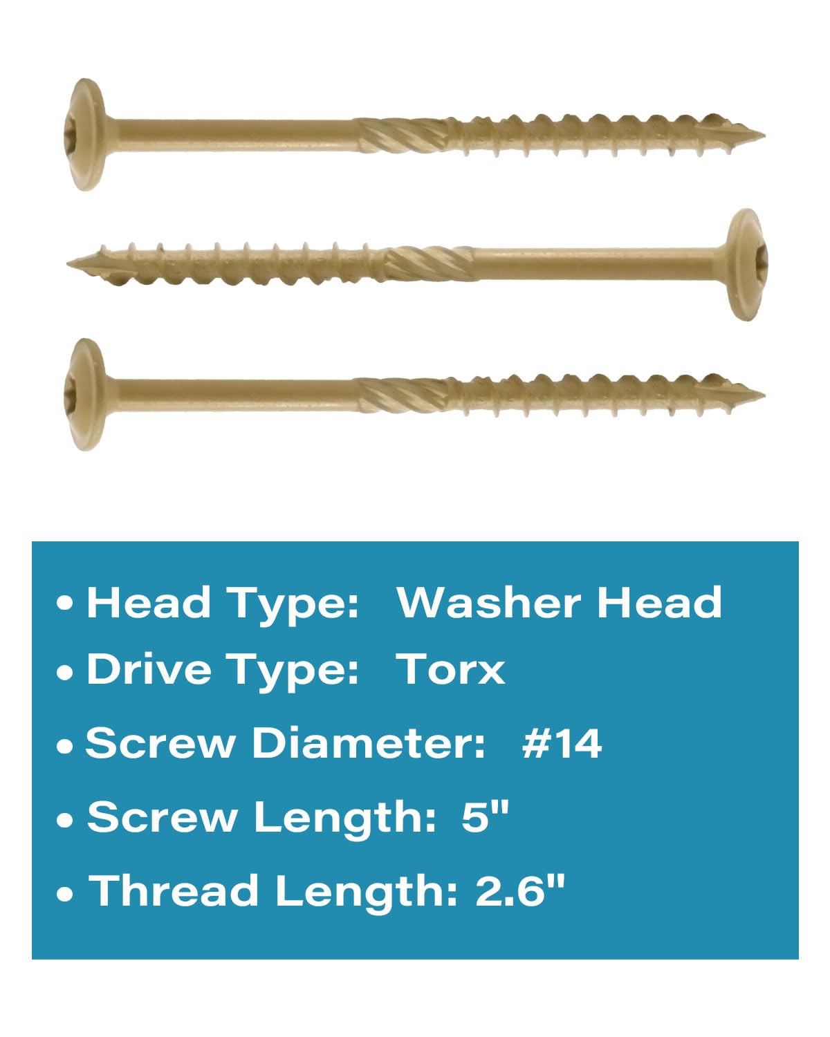 Base De Poteau 4x4 14 X 5 Tan IMScrews Wood Deck Screws - T30 Star ...