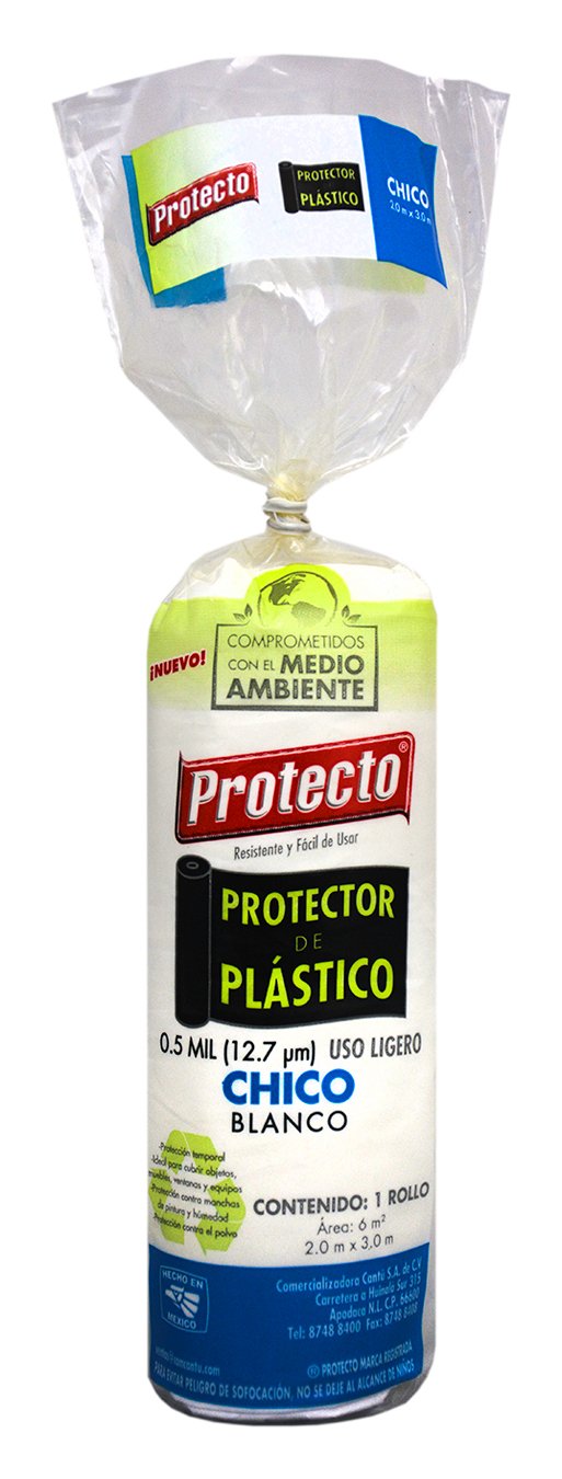 Protecto Protector Temporal para Superficies, color Blanco, Chico, 2 x ...