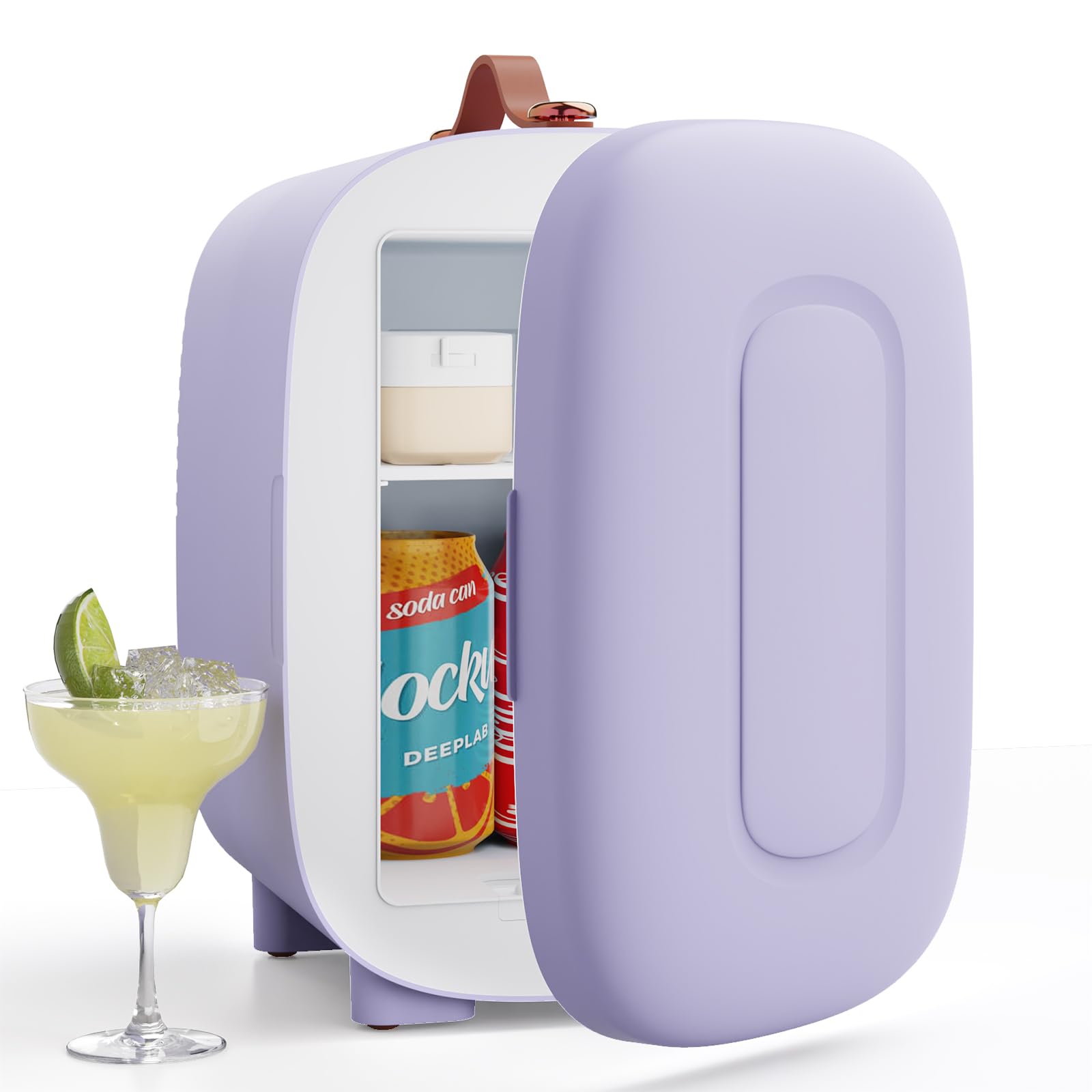 Amazon.com: PERSONAL CHILLER 4L Mini Skincare Fridge with Handle ...