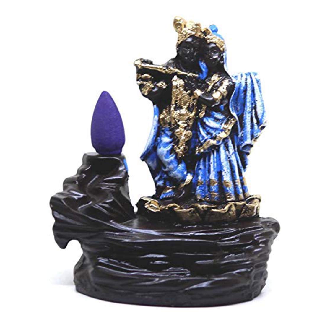 Indian Handicrafts Export Devotional Shop Smoke Fountain Radha Krishna ...